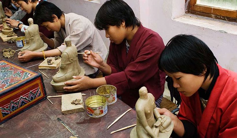 National Institute for Zorig Chusum | Traditional Arts School in Bhutan